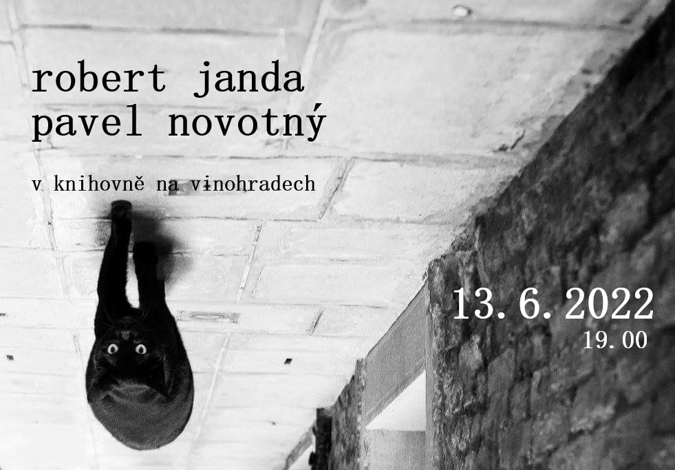 Robert Janda a Pavel Novotný v Knihovně na Vinohradech – iTvar